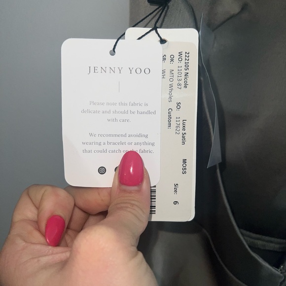 Jenny Yoo | Dresses | Jenny Yoo Nicole Bridesmaid Dress Size 6 Moss ...